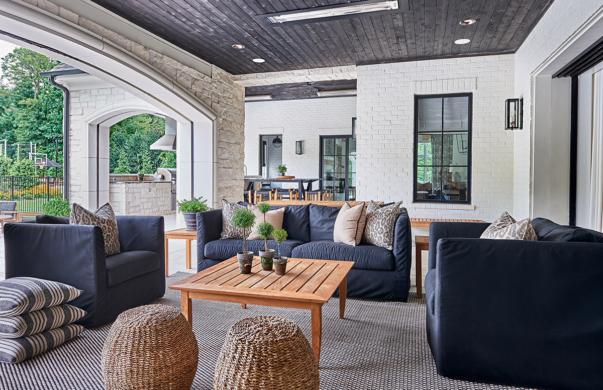 Modern French Tudor - Lynn Blackwell Interior Design