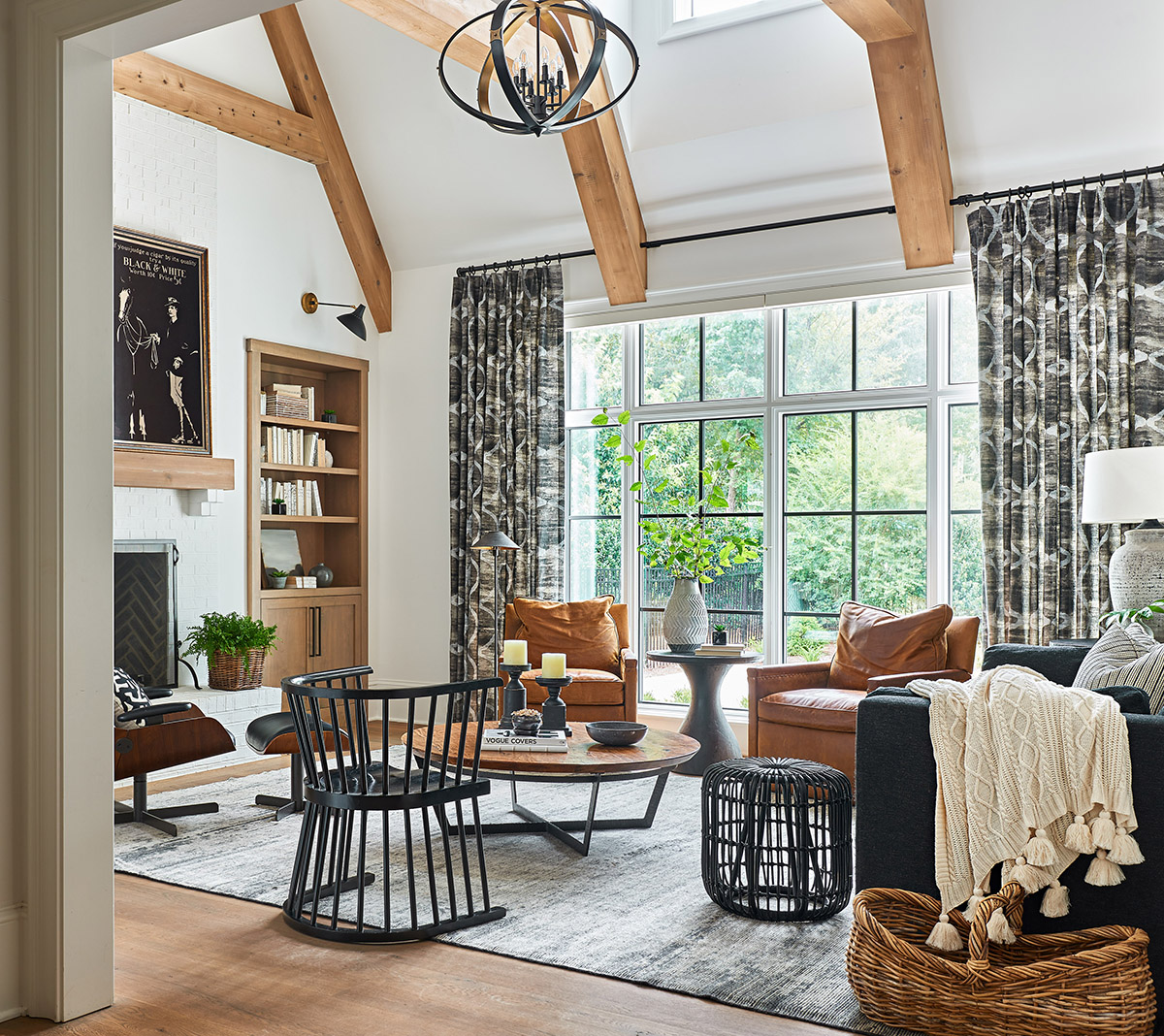 Modern French Tudor - Lynn Blackwell Interior Design