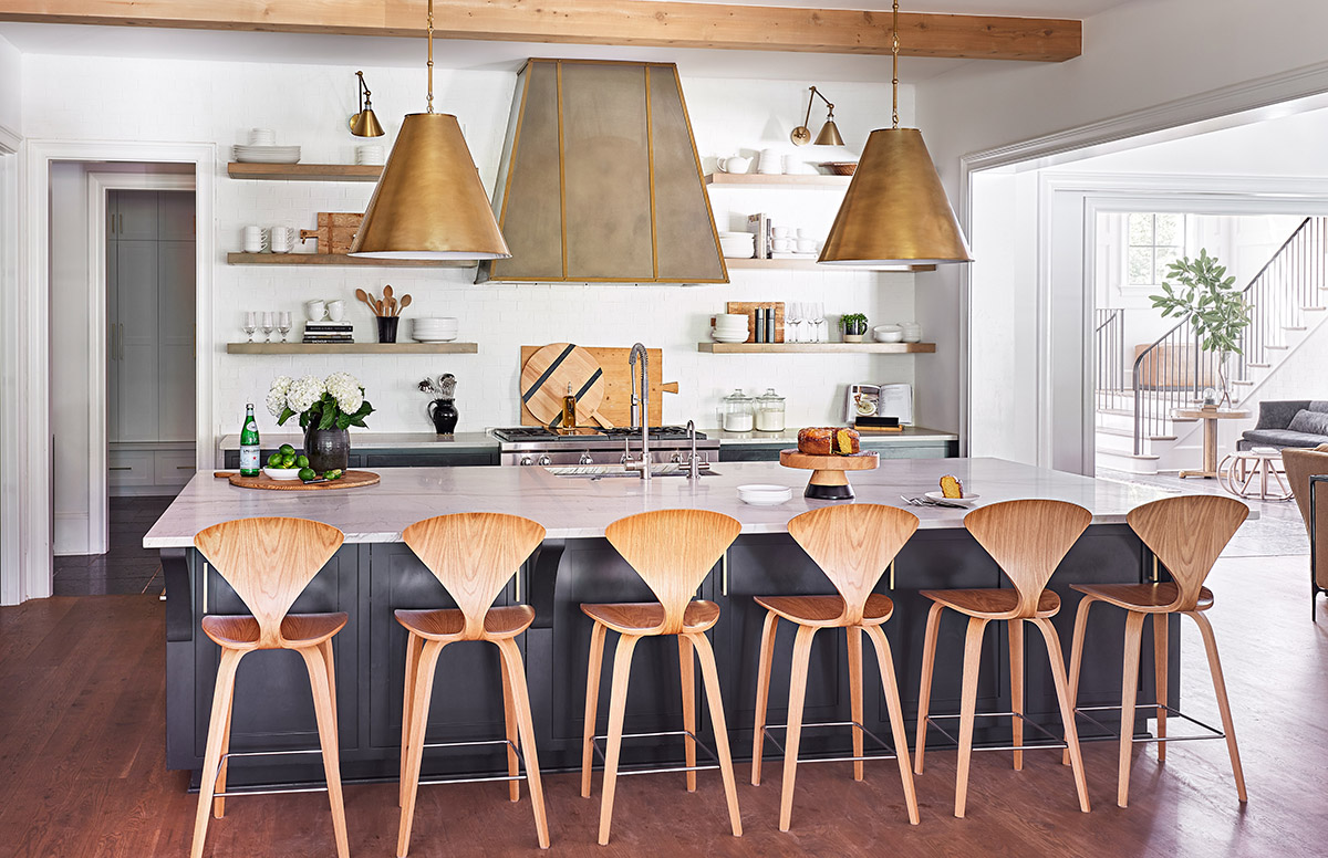 Modern French Tudor - Lynn Blackwell Interior Design